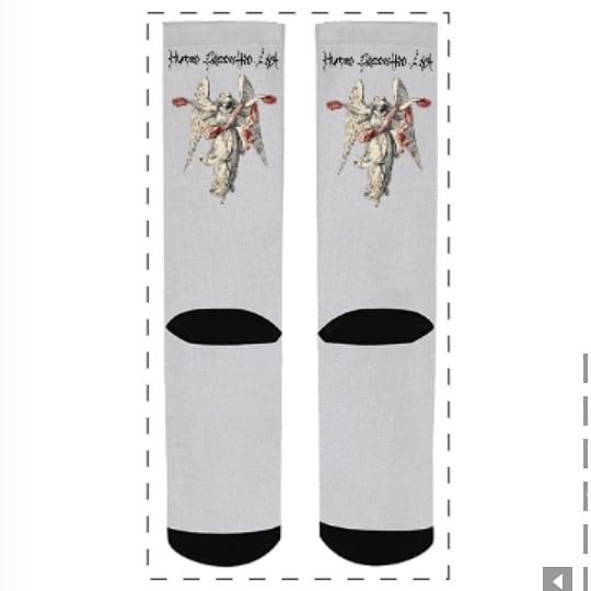 Human Connection Lost "Braingle" Socks